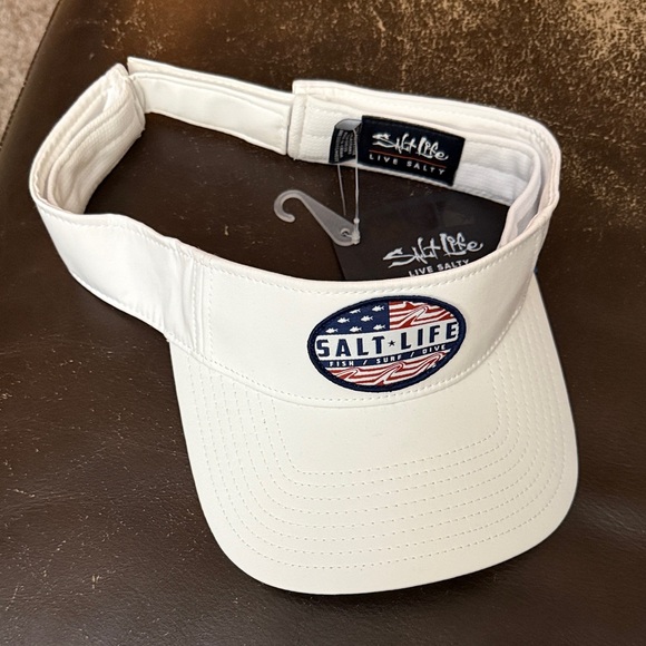 Salt Life | Accessories | Salt Life American Flag Logo Visor | Poshmark